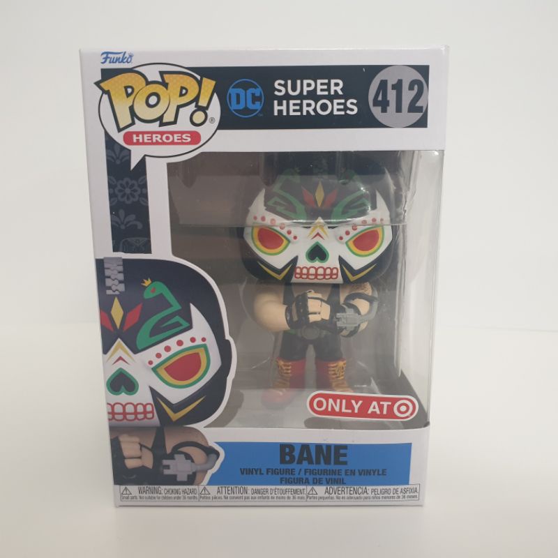 BANE DIA DE LOS MUERTOS DC Super Heroes 412 Funko Pop with Target ...
