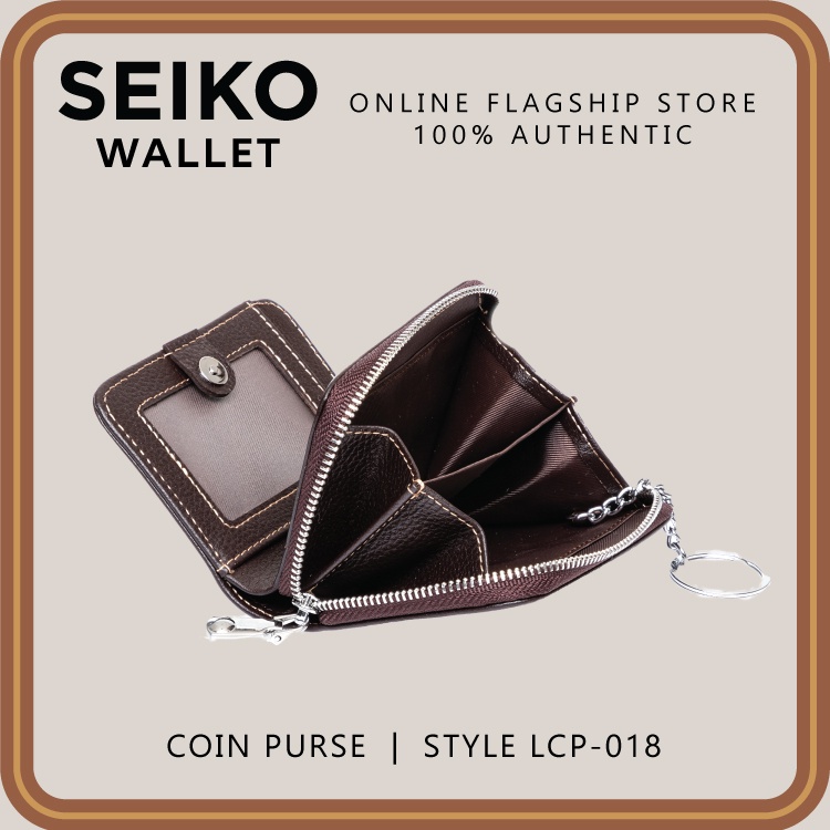 ♀ Seiko Wallet - Genuine Leather Coin Purse LCP-018 | Shopee Philippines