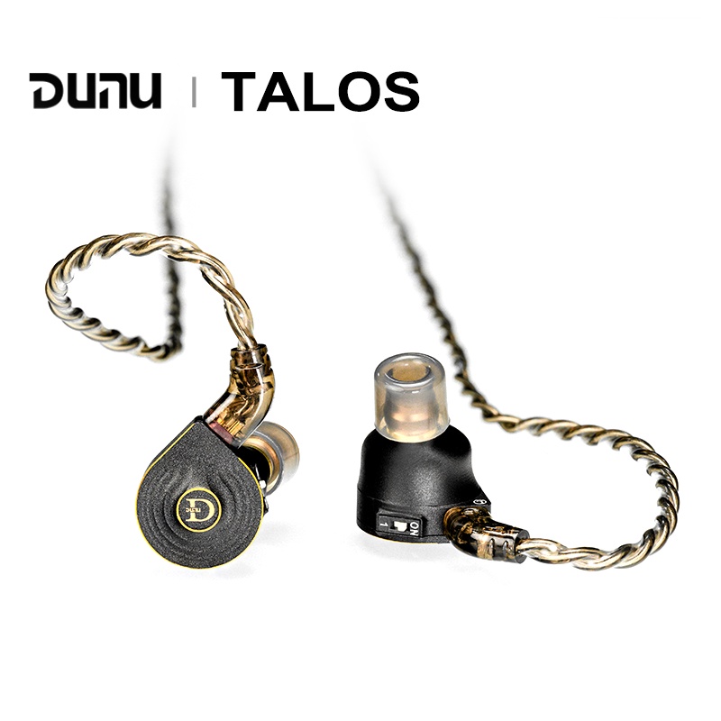DUNU TALOS HiFi Hi-Res In-Ear Earphone 1Planar + 2BA Hybrid Driver IEM ...
