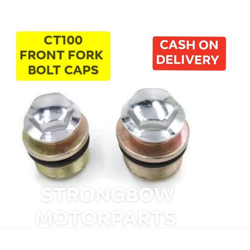 CT100 FRONT FORK BOLT CAPS | Shopee Philippines