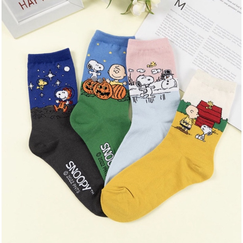 Korean Socks - Snoopy Cartoon Socks - Iconic Socks | Shopee Philippines