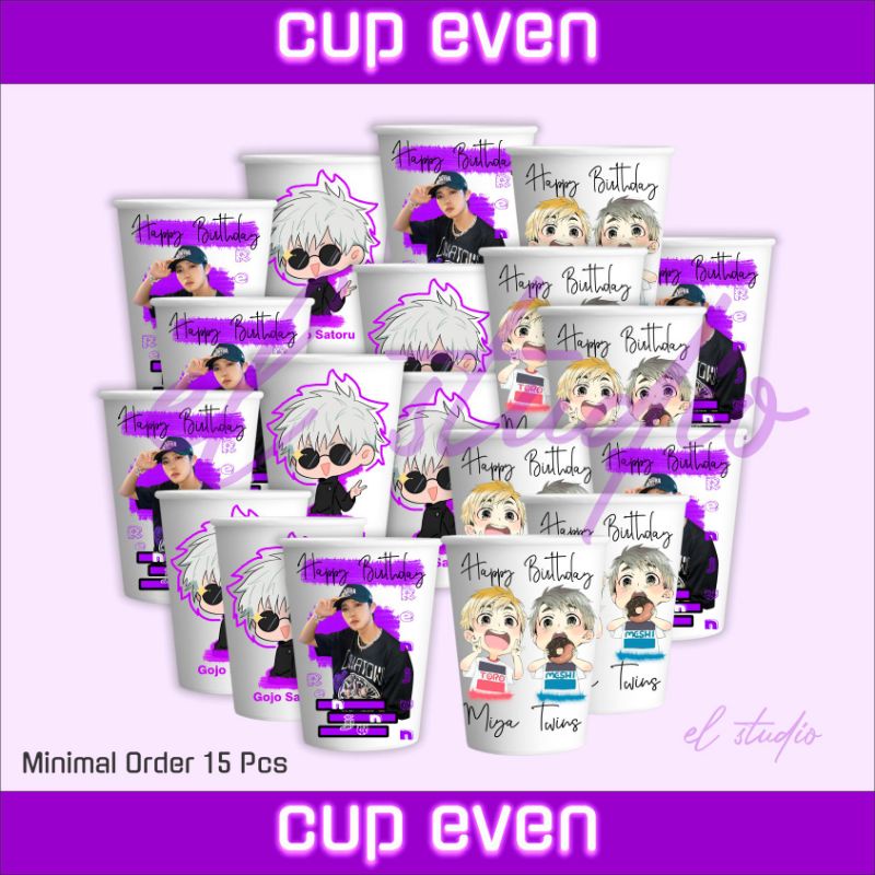 Papercup, event Cup, kpop, wibu, jpop, etc | Shopee Philippines