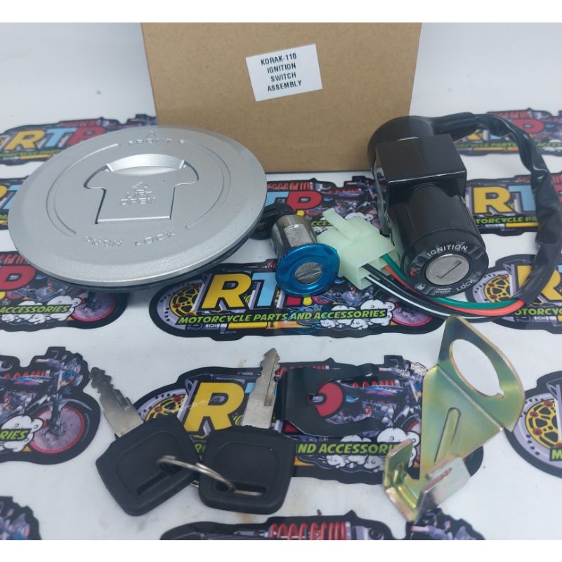 RUSI KORAK 110 IGNITION SWITCH KEY SET | Shopee Philippines