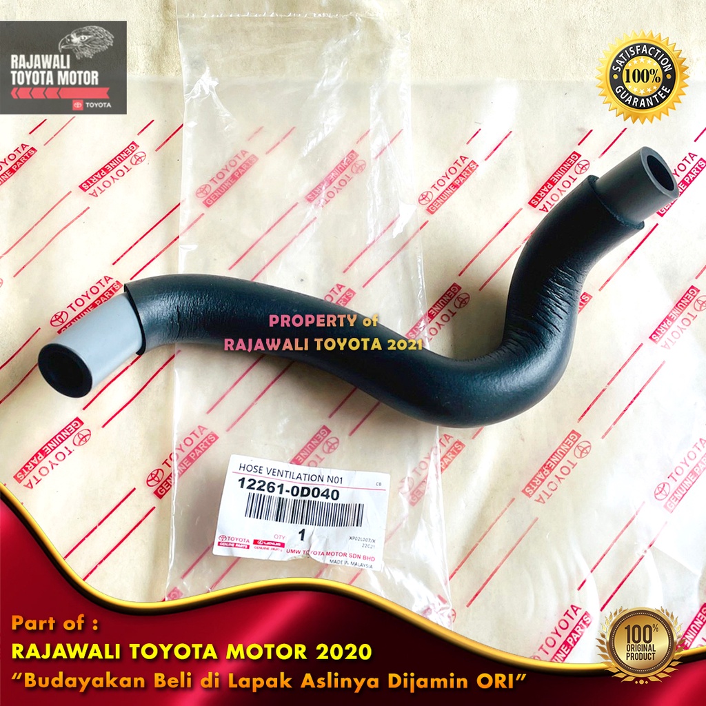 Altis Gen1 & Wish Ventilation Hose 2002-2006 Air Hose Air Cover Valve ...