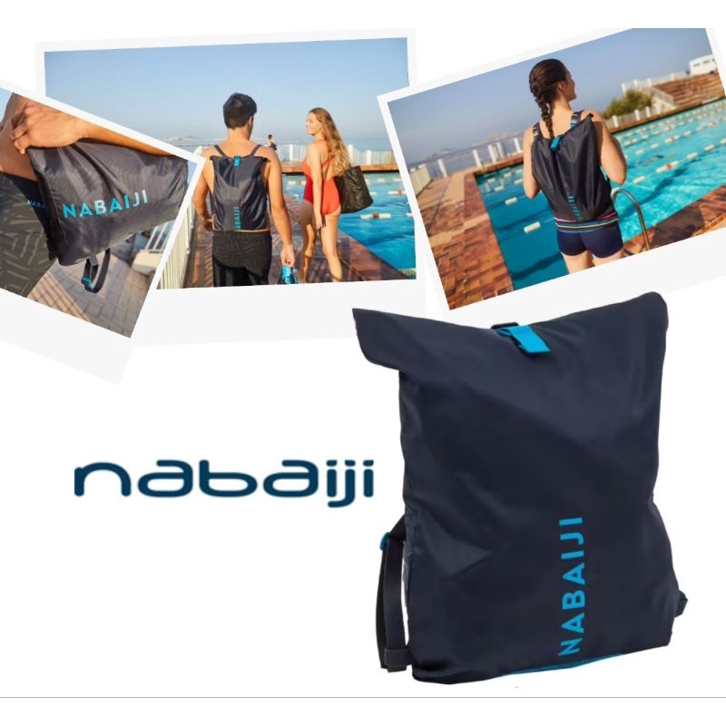 Nabaiji Lighty 100 Swimming Heavy Backpack (Navy Blue) 15l. | Shopee ...