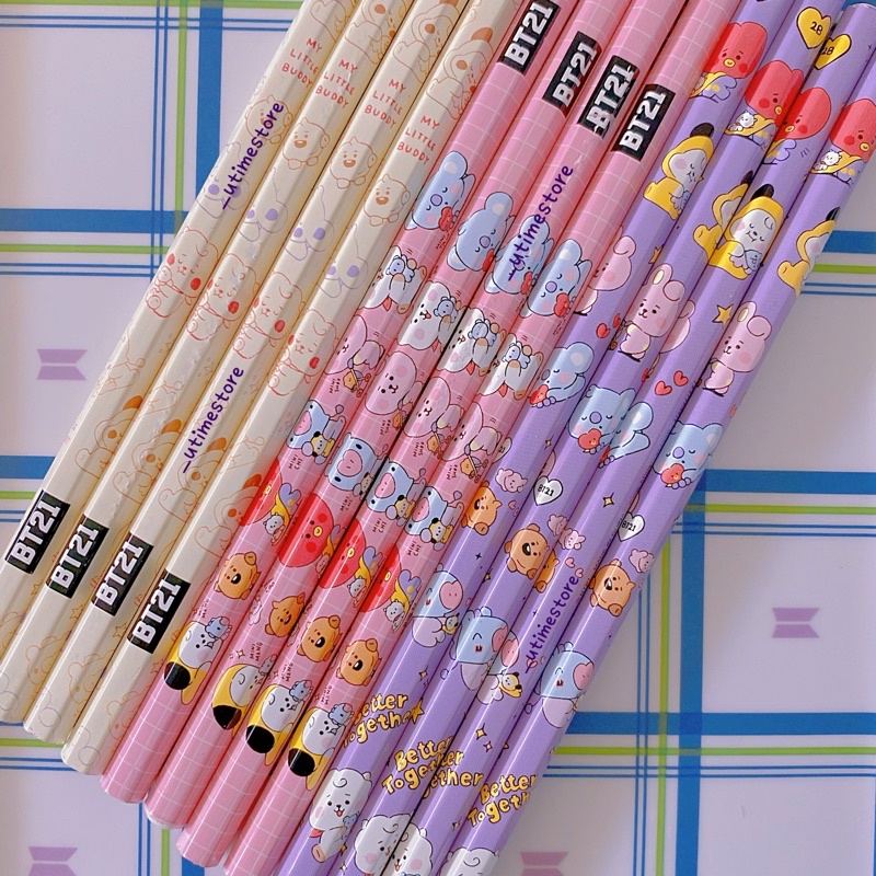 Pencil BT21 Monopoly MD | Shopee Philippines