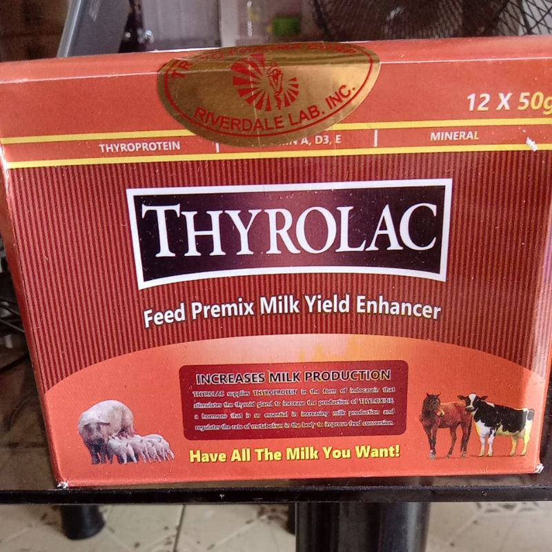 THYROLAC Feed Premix Milk Yield Enhancer 50g /Tryco | Shopee Philippines