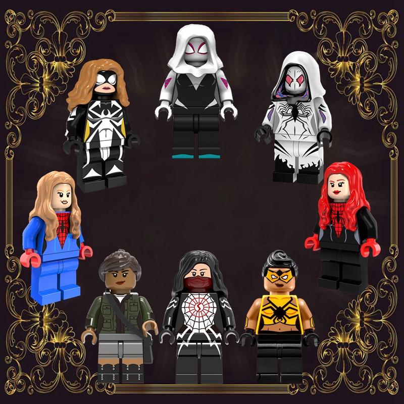 Michele Jone Gwen Silk Peter Parker Marvel Birthday Gift Education Toys ...