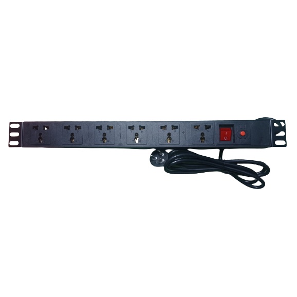 PDU Power Distribution Unit for Servers CCTV Data Cabinet 6 Slot 250V ...