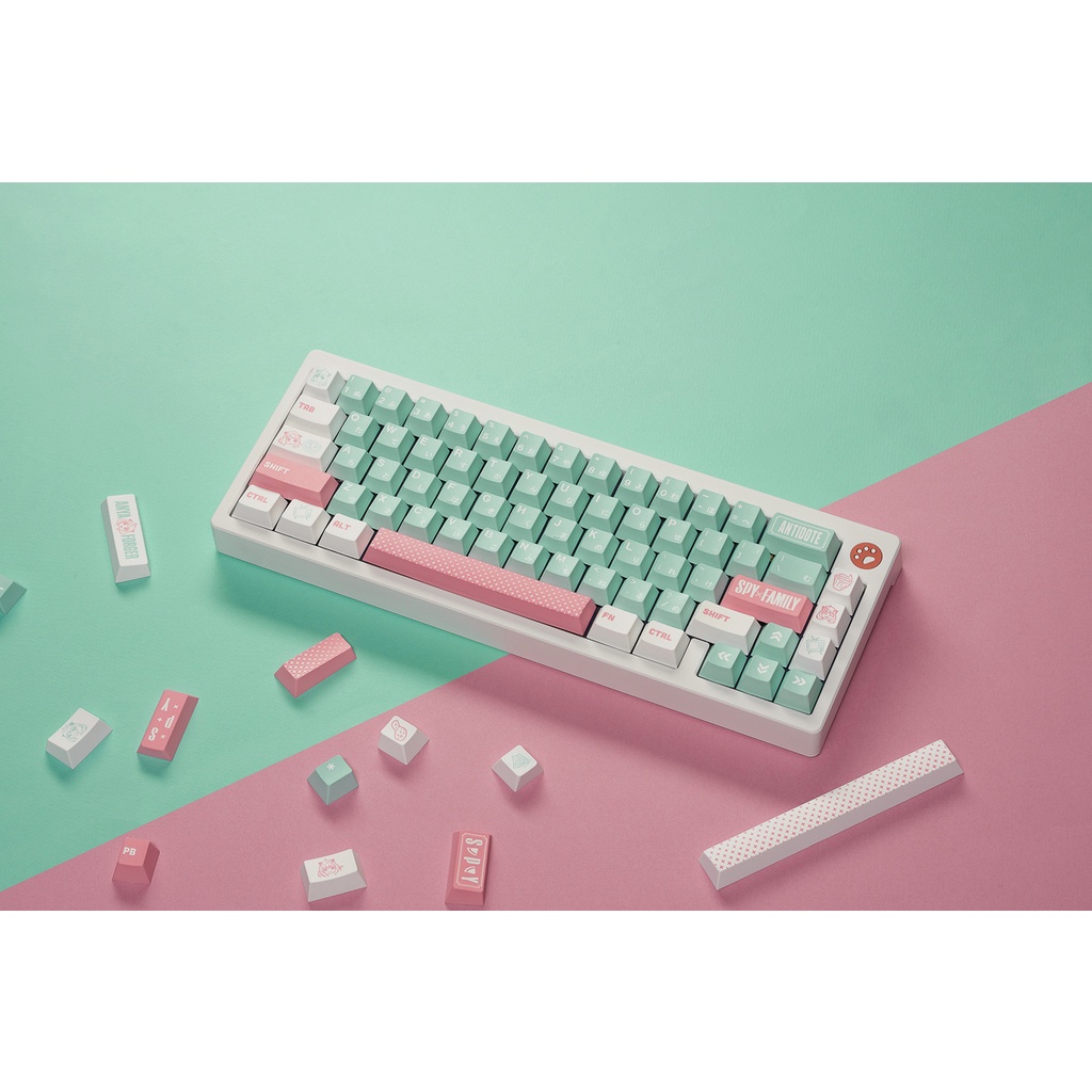 Anya forger Keycap mechanical keyboard buttons 139 PBT buttons | Shopee ...