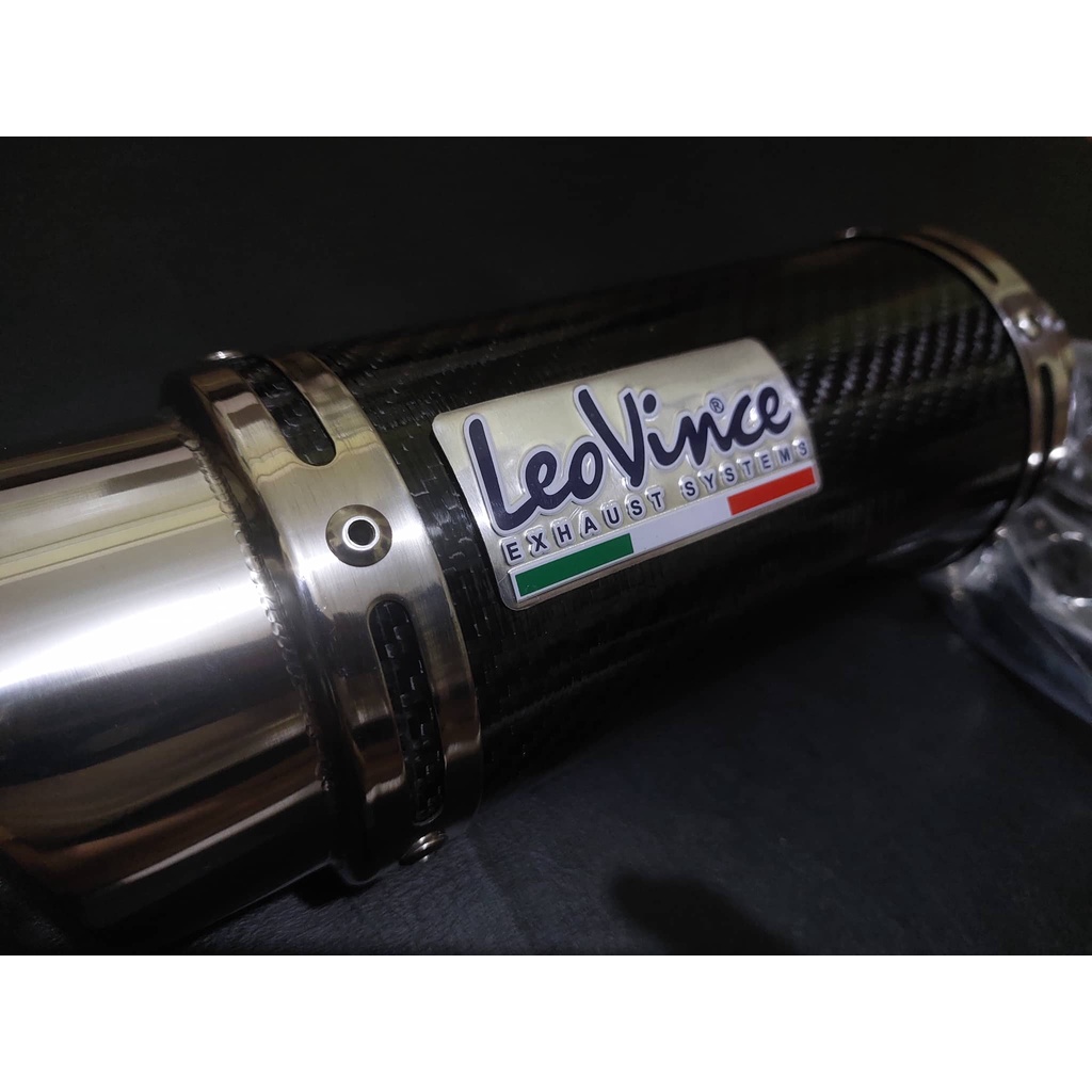 Leo Vince Real Carbon Fibre 51mm Exhaust with DB Killer | Shopee ...