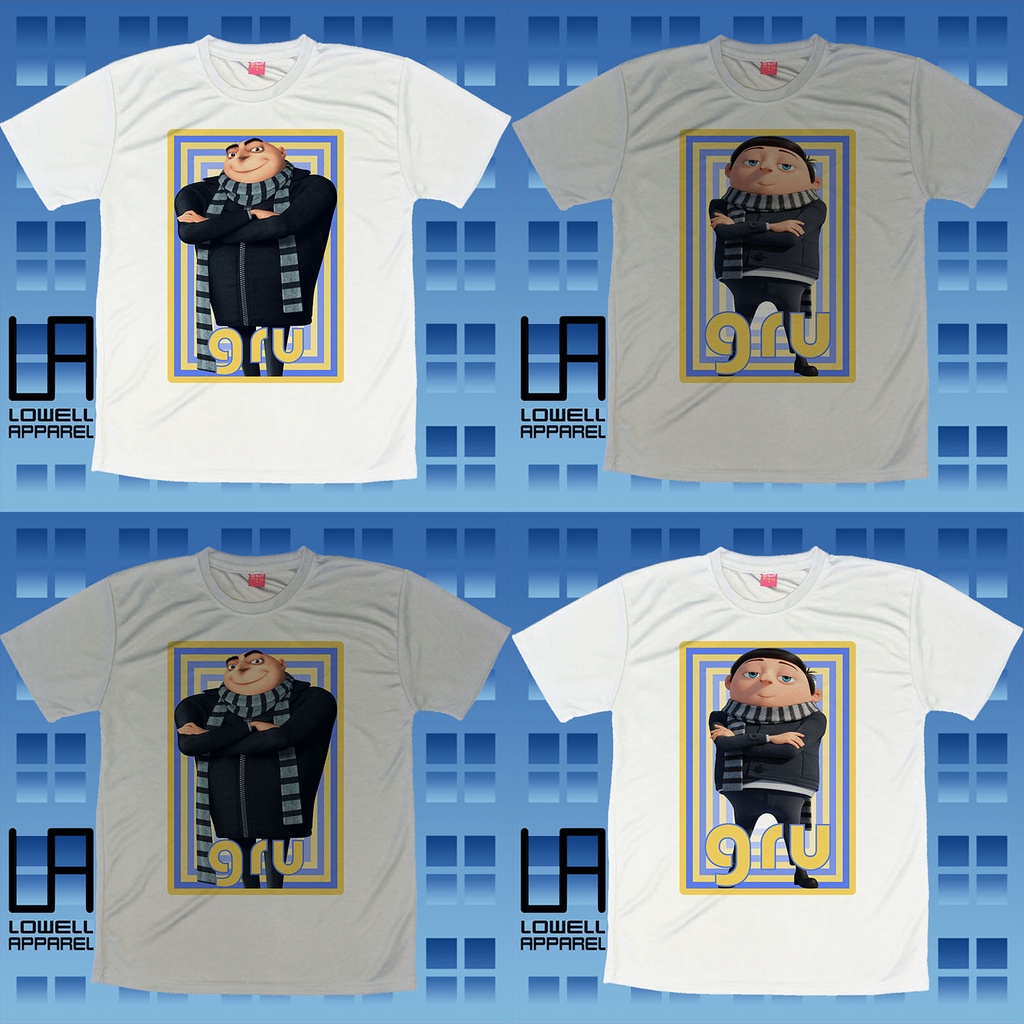 Felonius Gru Adult Young Despicable Me Minions Anime Netflix T