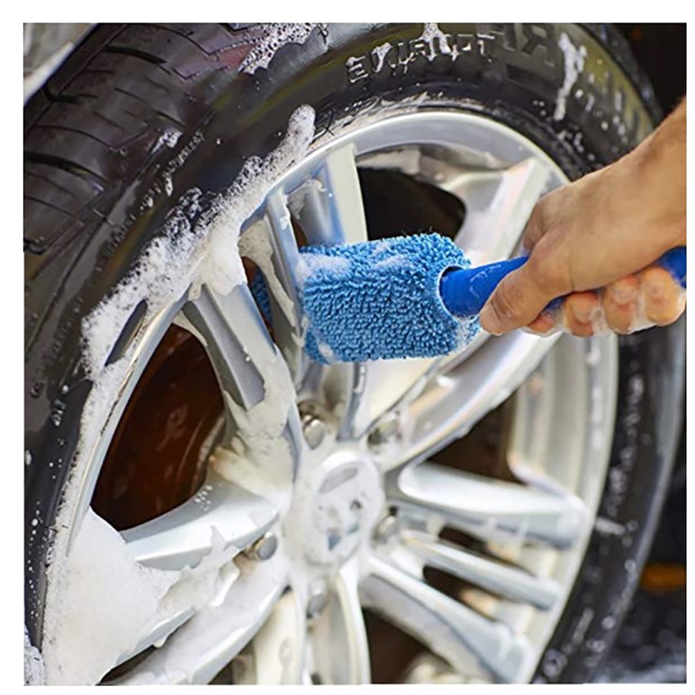 DINPHONE Car Wash Brush Microfiber Wheel Tyre Rim Duster Multipurpose ...