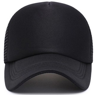 HIGH QUALITY Plain Blank Mesh Cap Net Cap Trucker Hat Baseball Cap ...