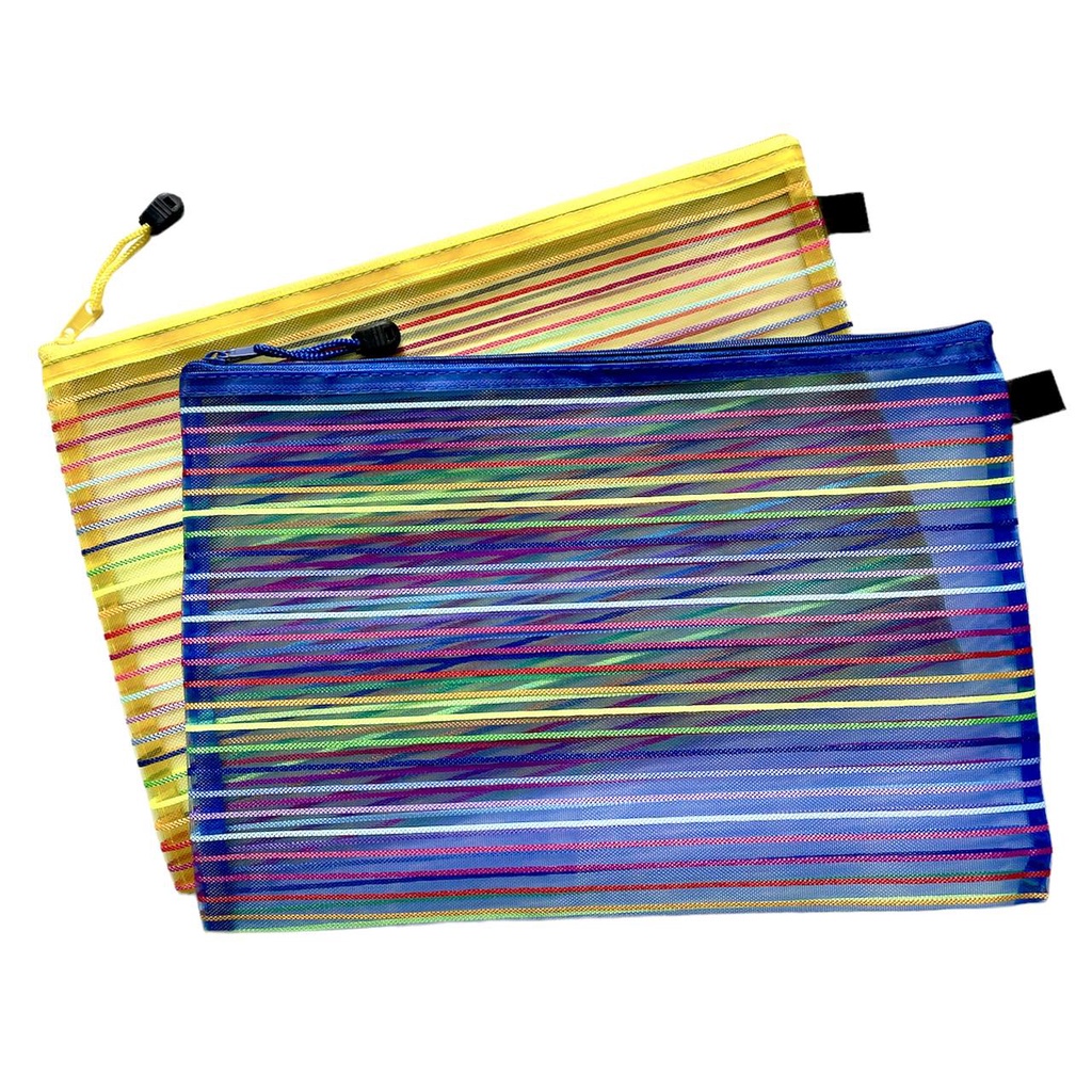 RCSC Zipper Mesh Envelope Plastic Envelopes Document Storage Pouch Bag ...