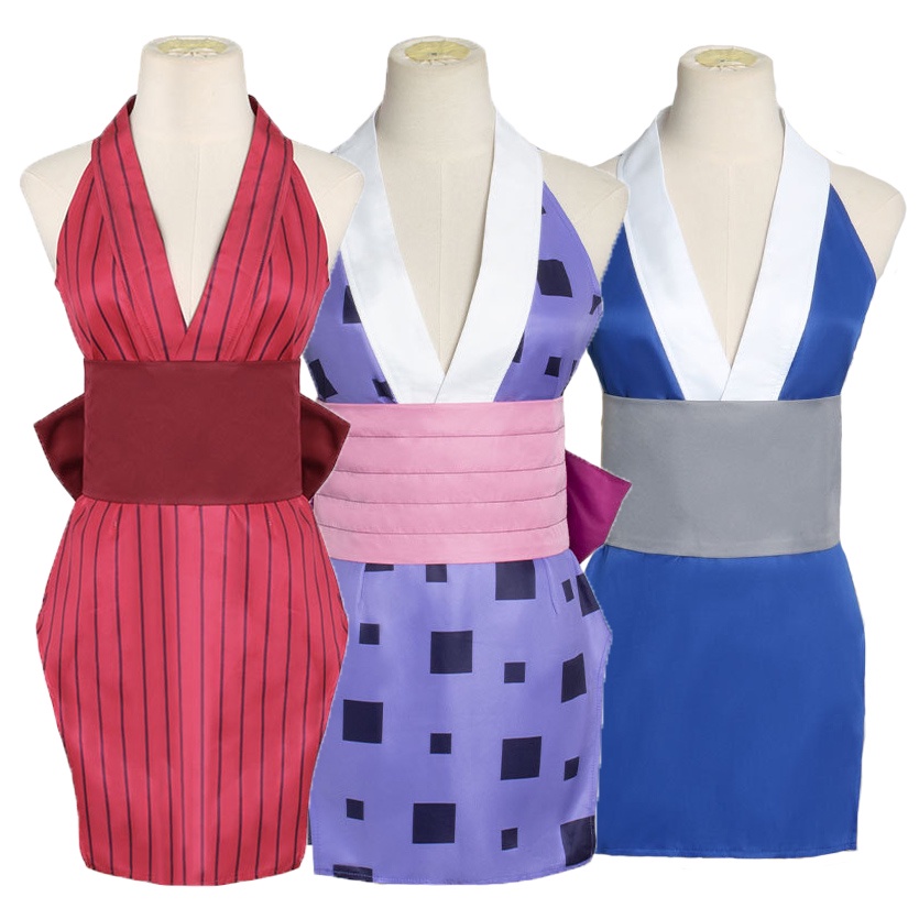 `Anime Demon Slayer Makio Suma Hinatsuru Cosplay Costume Makio Dress ...