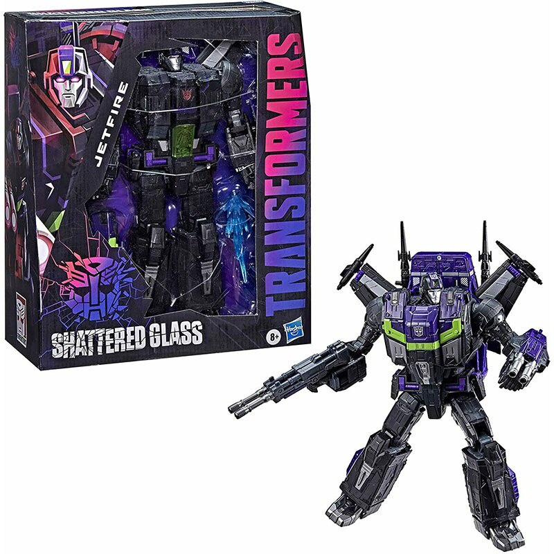 Hasbro Transformers Shattered Glass Commander Class Jetfire Action ...