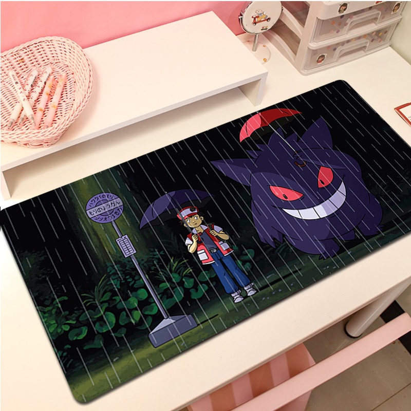 BANDAI Pokemon Cute Gengar Animation Thickened Mouse Pad Oversized ...