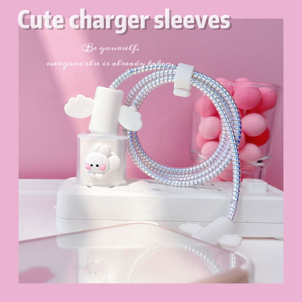 5W Cute rabbit Charger Case/Charger Cover Protector compatible for ...