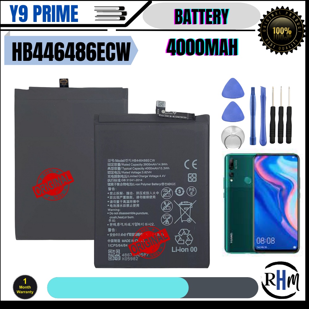 Battery for hUA wEI Y9 Prime 2019 , Nova 5i , Y9s 2019, Honor 9x Model ...