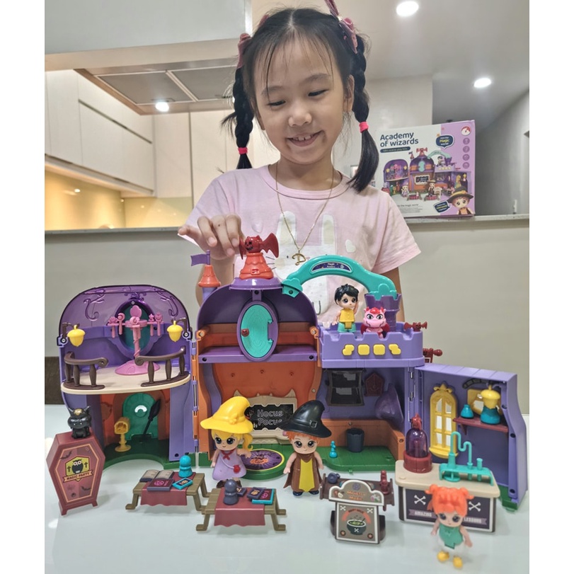 Academy of Wizards Mini Scene Play Kits Toy for Kids | Shopee Philippines