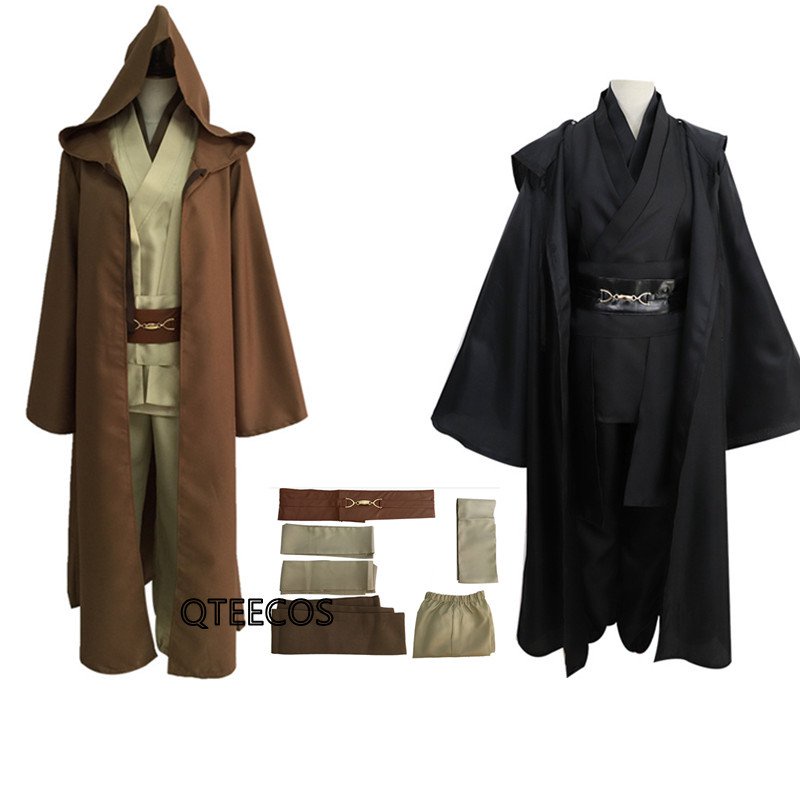 Star and war cosplay jedi costume anakin skywalker replica rob ...