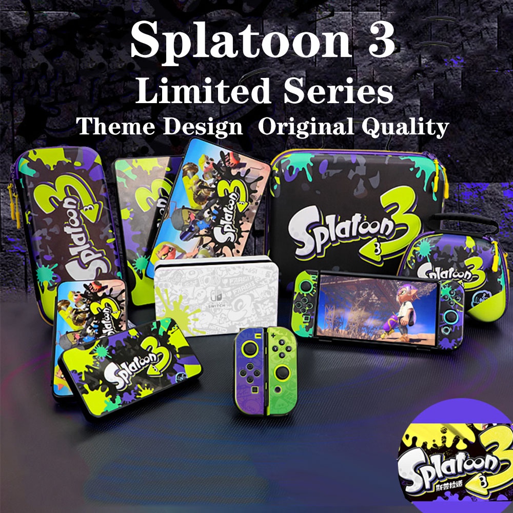 Splatoon 3 Case Protective Case Storage Bag Splatoon 3 Theme for ...