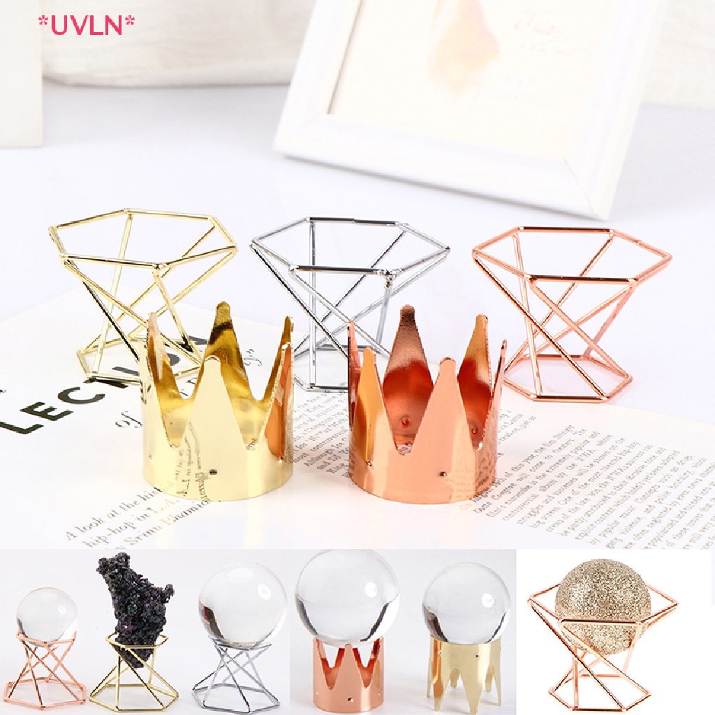 UVLN> Display Stand Base For Crystal Ball Glass Globe Sphere Gems Rack ...