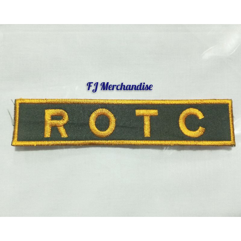 ROTC and AIR FORCE Computerize Patch | Shopee Philippines