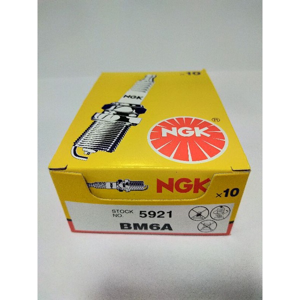10pcs BM6A Spark Plugs for Chain Saw Grass Cutter Knapsack Sprayer ...