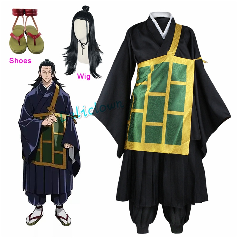 `Anime Jujutsu Kaisen Cosplay Geto Suguru High School Uniforms Kimono ...