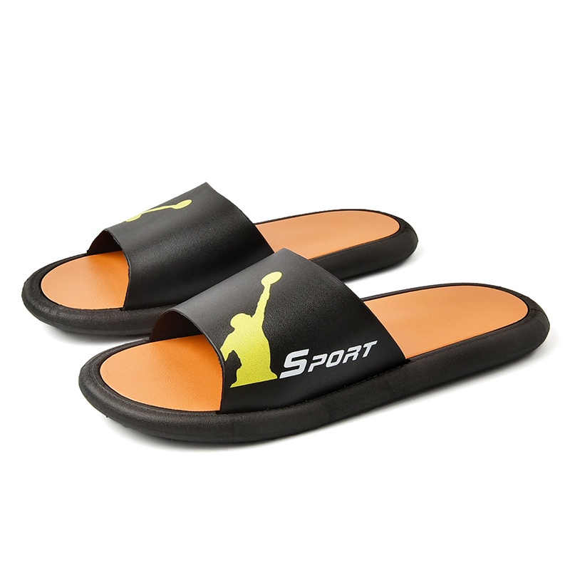 JYs. Men's Dunk Sandals Sports Air 4CM Thick Sole Slides #ZZ123 ...
