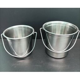 555 Stainless Steel Ice Bucket with Thick Handle ( 14cm / 16cm ...