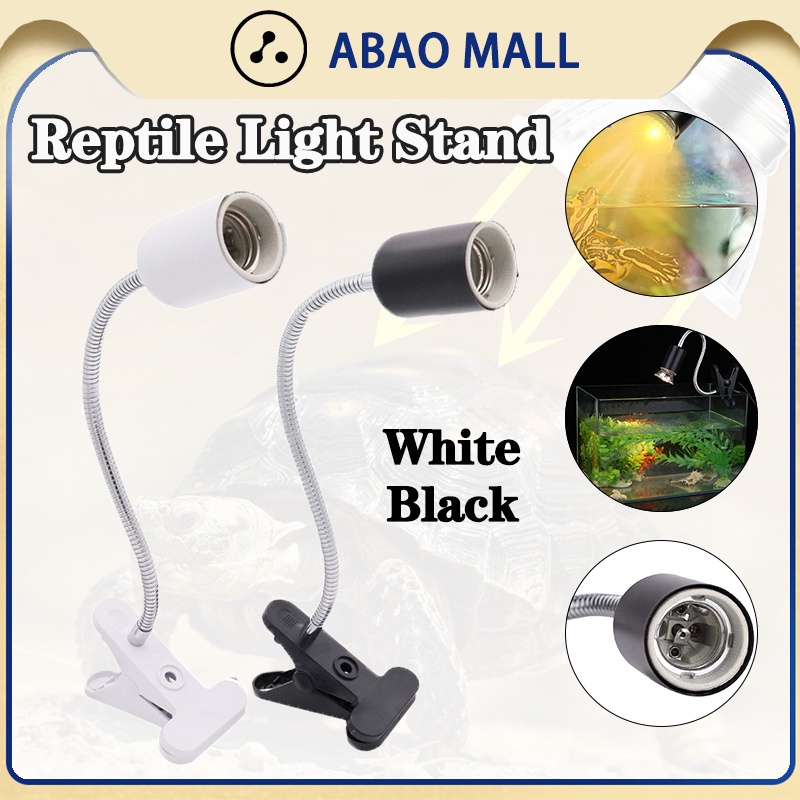 Reptile Light Stand Set with Switch for Lizard Turtle Snake Amphibian ...