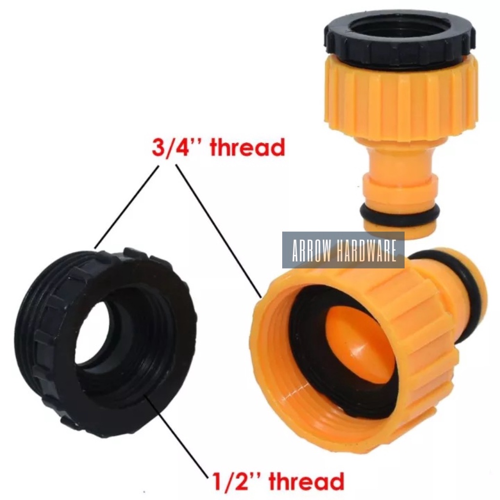 1/2 Female Adapter - Reducer and Standard Hose Connector Hose Pipe ...