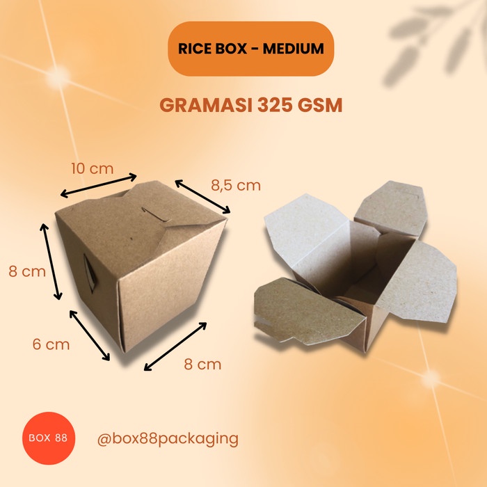 Paper FOOD PAIL MEDIUM/ RICE BOX MEDIUM / RICE BOX MEDIUM / RICE BOX ...