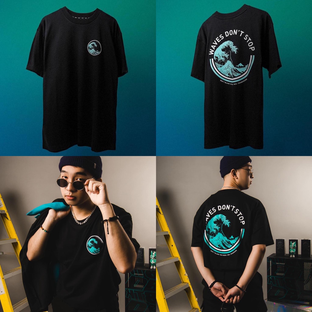 DBTK X: Waves Don't Stop Tee / Clothes / Tops / T-Shirts Brand-new ...