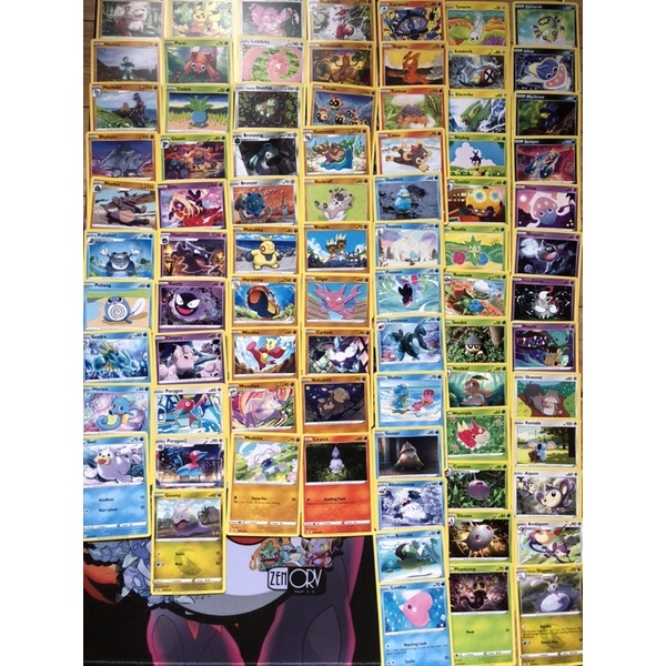 Lost Origin Master Set of Common Uncommon Pokemon Cards TCG Card Lot ...