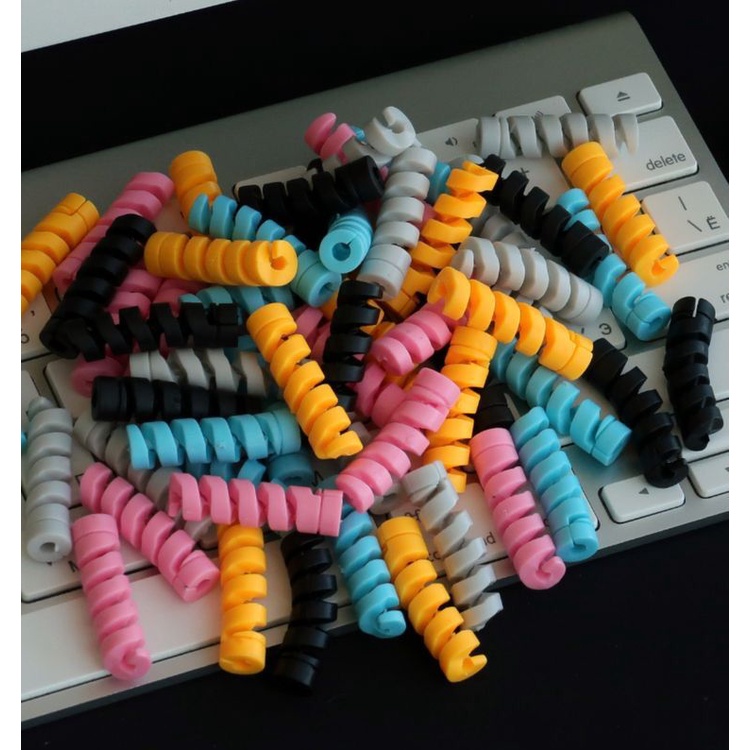 CABLE END PROTECTOR CABLES -- SPIRAL CABLE END PROTECTIVE PROTECTOR ...