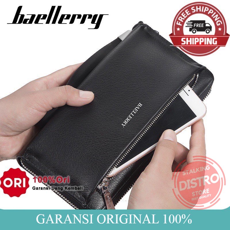 Original BAELLERRY S1081 Men's Wallet Men's and Women's Long Wallet ...