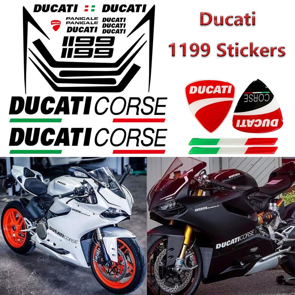 Ducati 1199 Big Devil Motorcycle Stickers Full Body Personalized Decals ...