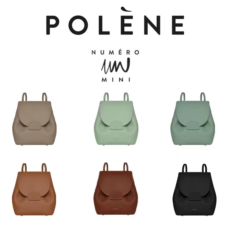 Polen 6 Colors Stylish Leather Backpack Double Shoulder Bag | Shopee ...