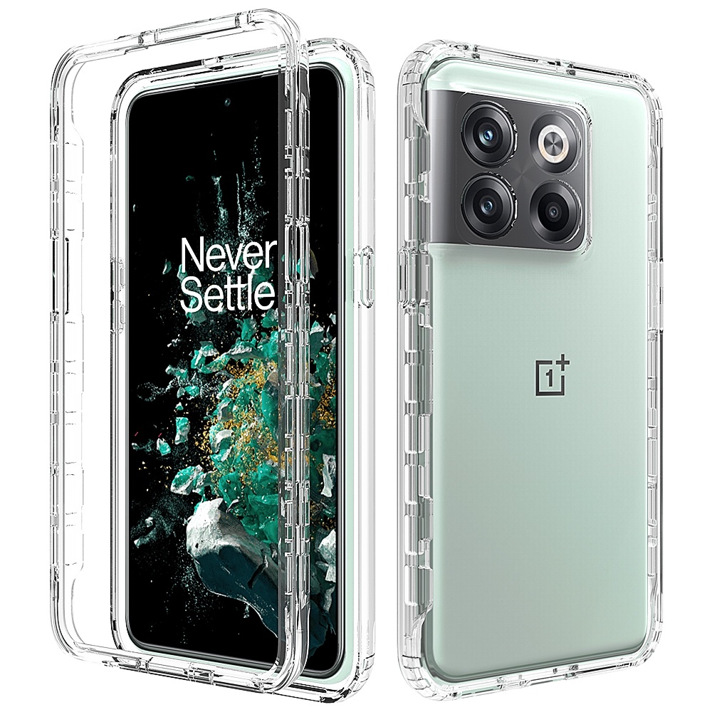 360 Full Body Double 2in 1 Clear Phone Case For OnePlus 10 Pro 10T One ...