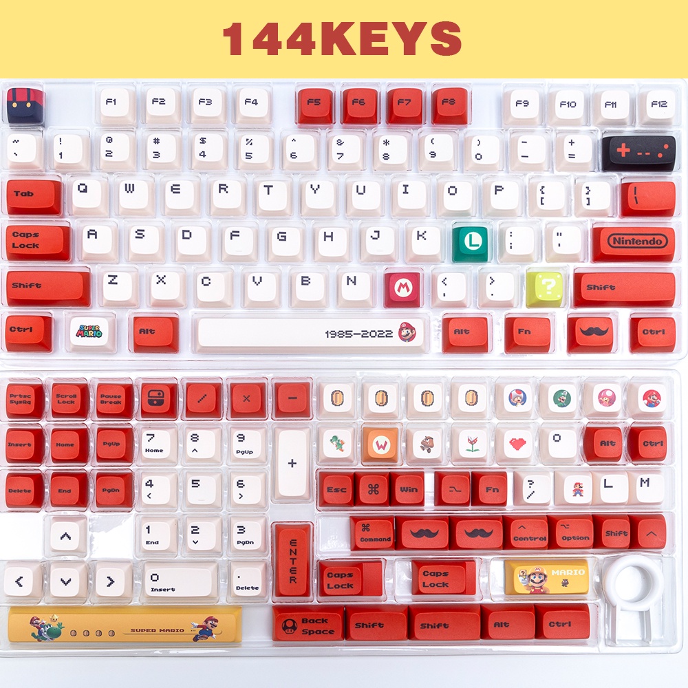 PBT Mechanical Keyboard Keycaps XDA/MDA/Cherry Profile Compatible ...