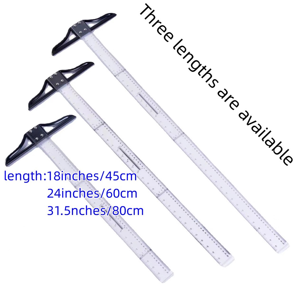 T-square professional drawing public scale worksite drawing ruler ...