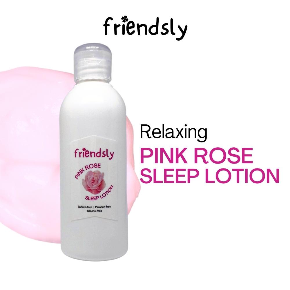 Pink Rose Sleep Lotion | Friendsly relaxing scent scented | Shopee ...