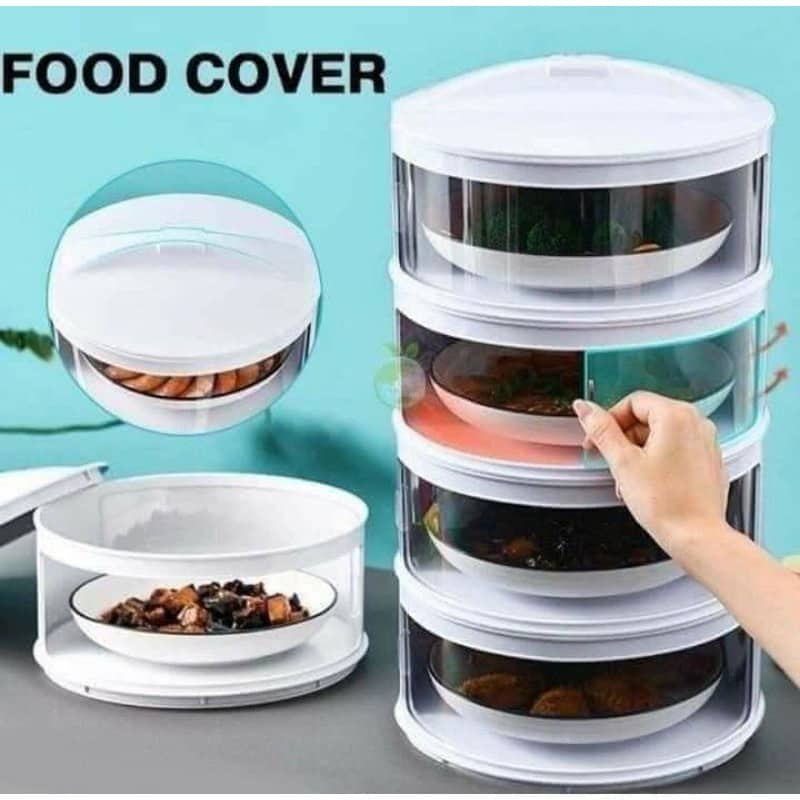 Original5 Layer Food Storage Cover Food Keeper With Cover Dish Cover ...