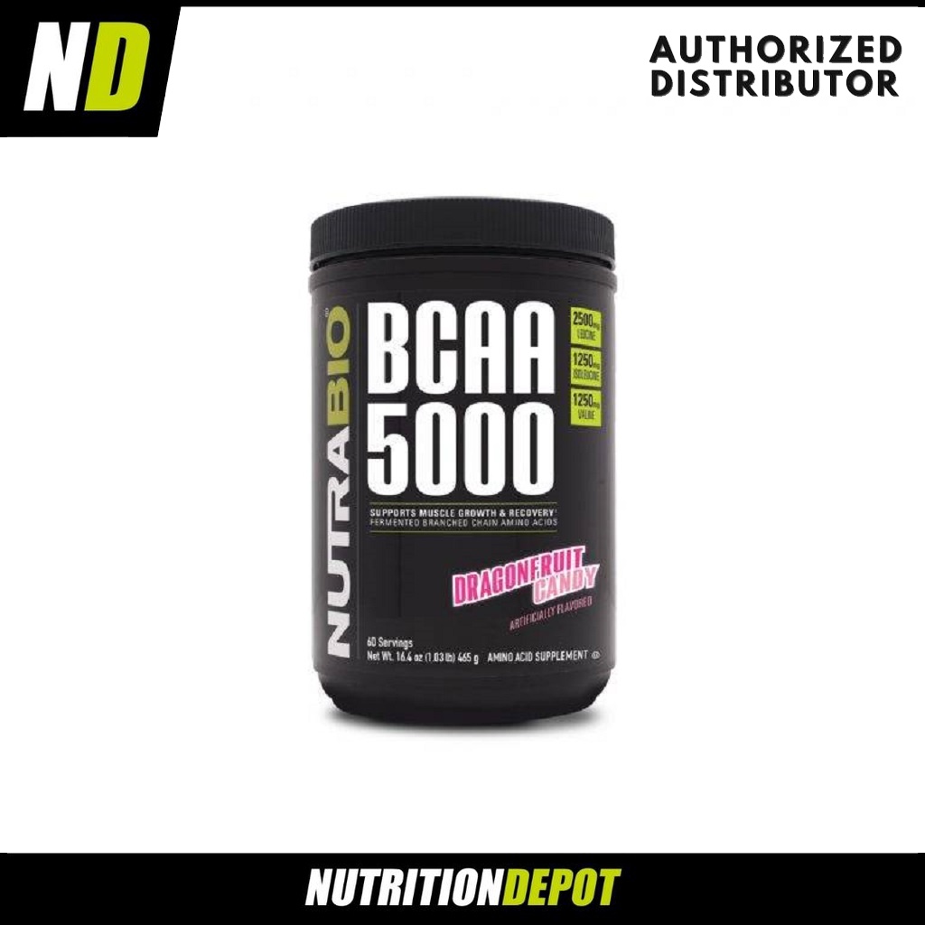 Nutrabio - BCAA 5000 60 Servings | Shopee Philippines