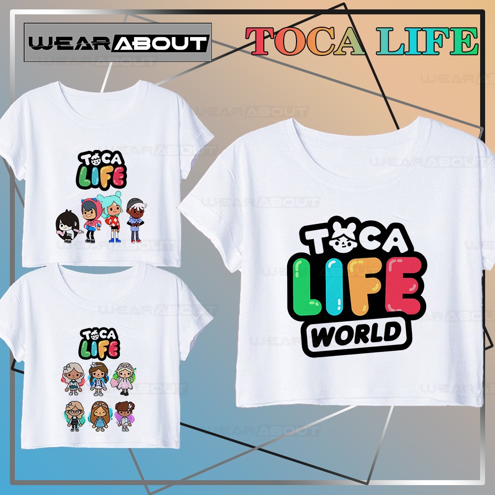 Toca Life Crop top Shirt I Toca Life Shirt for teens and adults ...