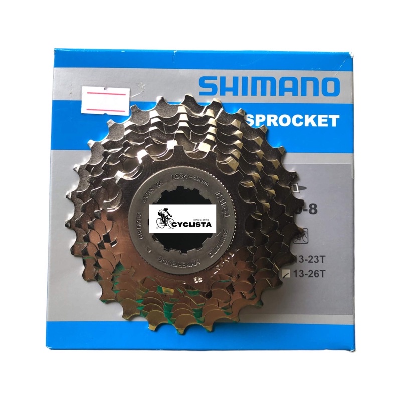 SHIMANO CS-HG50-8 8Speed 13-26T Cassette Sprocket | Shopee Philippines